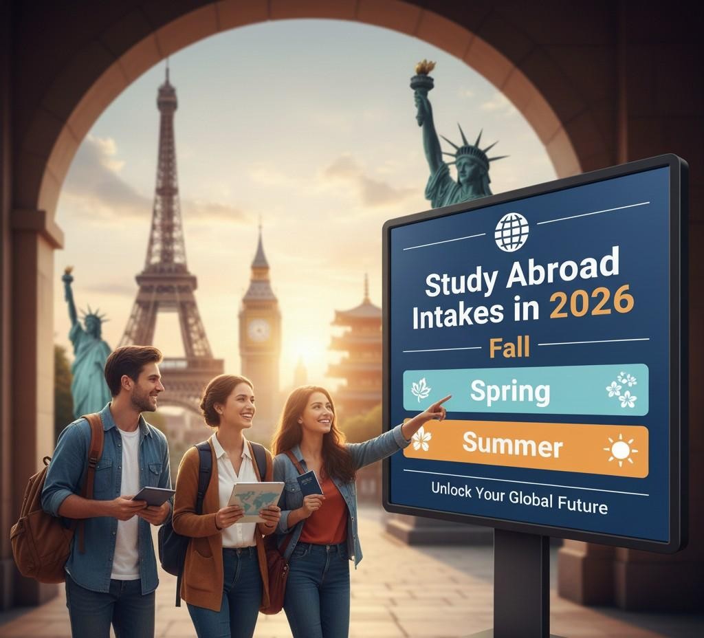 Study Abroad Intakes in 2026 | Fall, Spring & Summer
