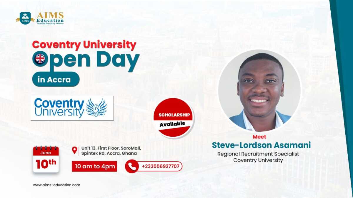 Coventry University Open Day - AIMS Education