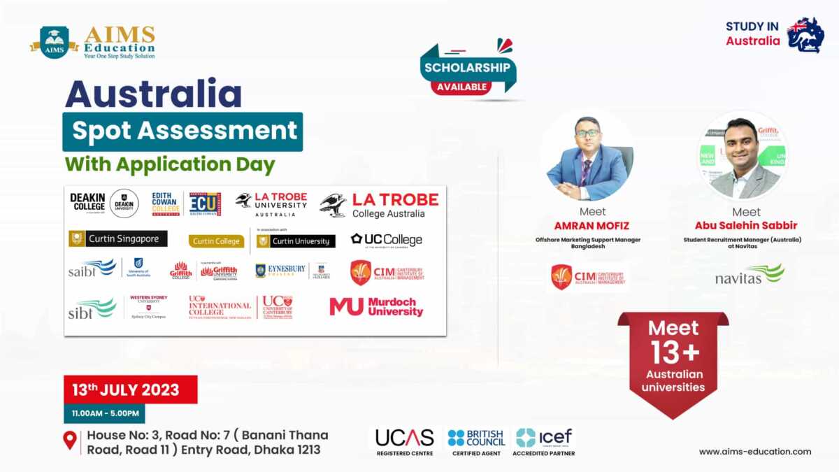 Spot Assessment with Application Day - AIMS Education