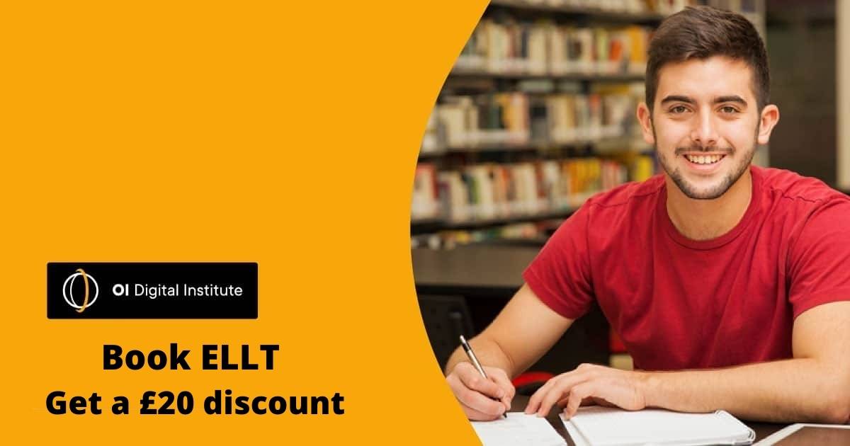 Book ELLT- Get a £20 discount - AIMS Education