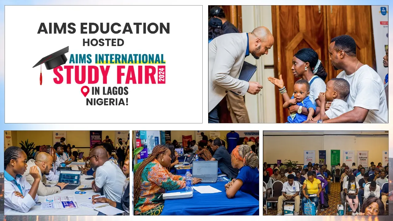 Breaking Ground: AIMS Education Hosted an International Study Fair 2024 ...